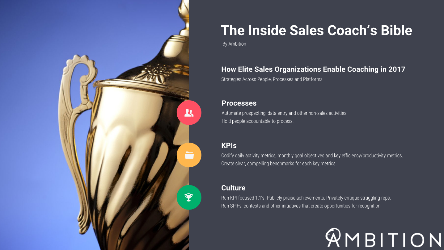 Ambition | 8 Simple Rules for Boosting Sales Culture